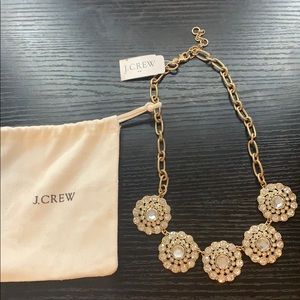 J. Crew Jewelry | Nwot Jcrew Antique Floral Statement Necklace | Poshmark